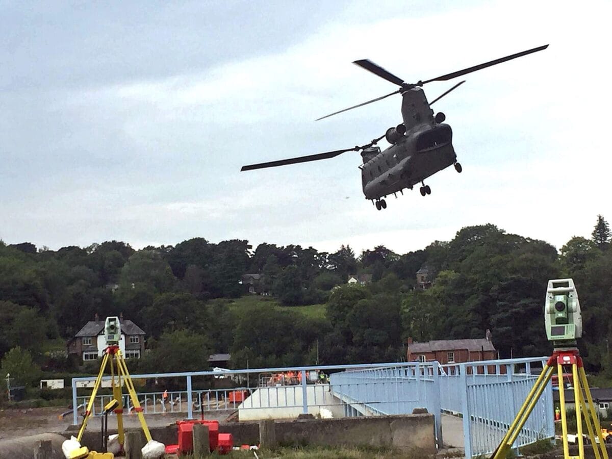 Toddbrook Reservoir Monitoring Survey | Survey Operations